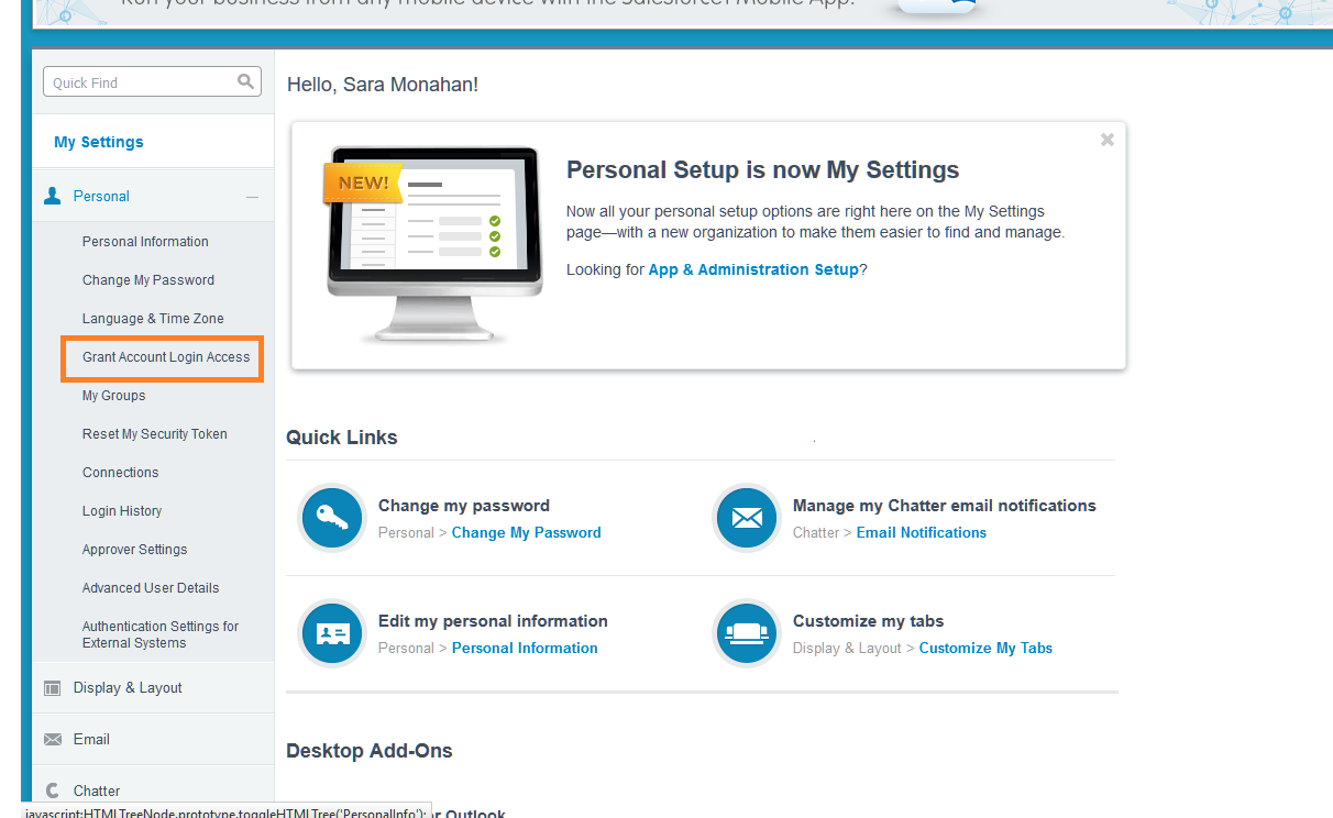 Predictive Help Center » How do I Grant Support Access?